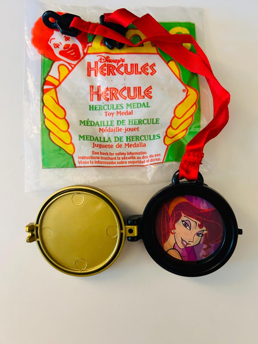 Hercules Medal Toy 1997 - Etsy