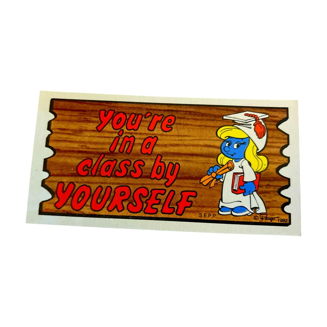 Smurfs (1982) #52 Vintage Trading Card - Etsy