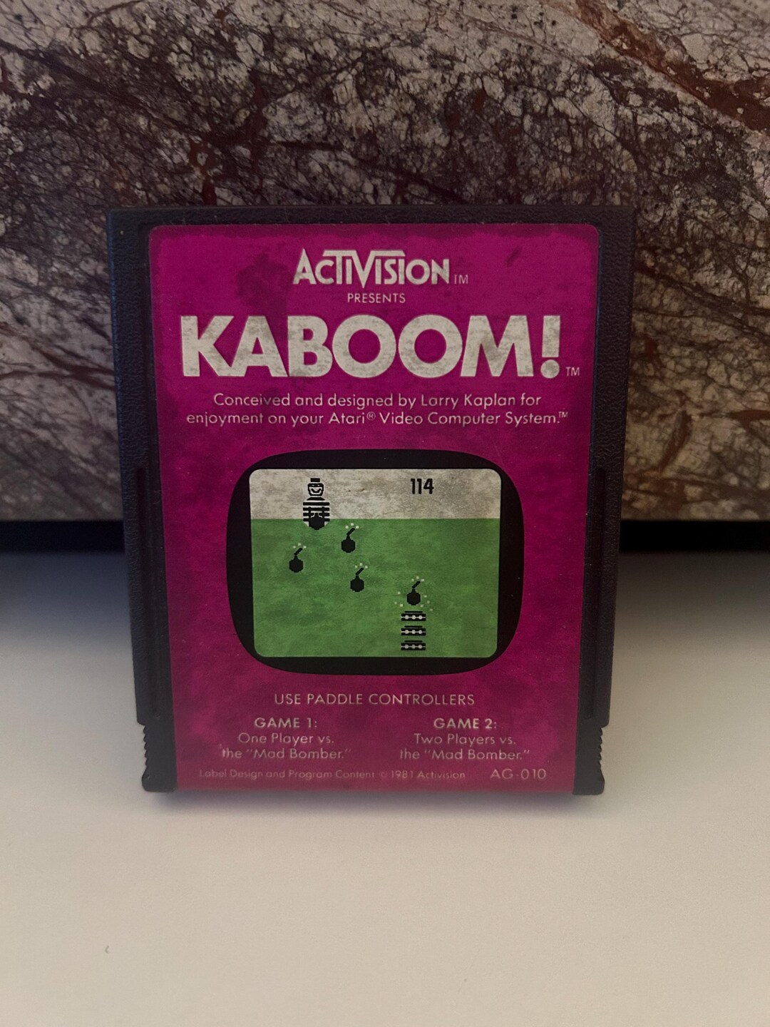 Kaboom! Atari, 1981, Sold as is (cartridge Only) - Etsy