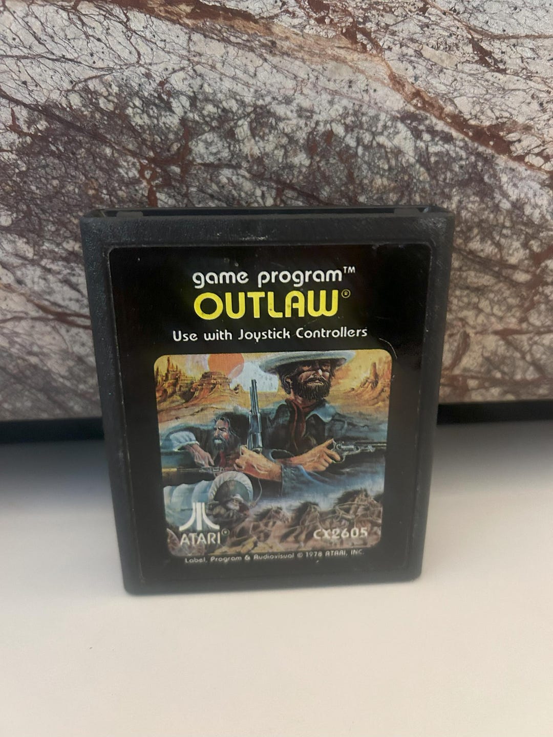 Outlaw 1978 Atari Game Program, Sold as is (cartridge Only) - Etsy