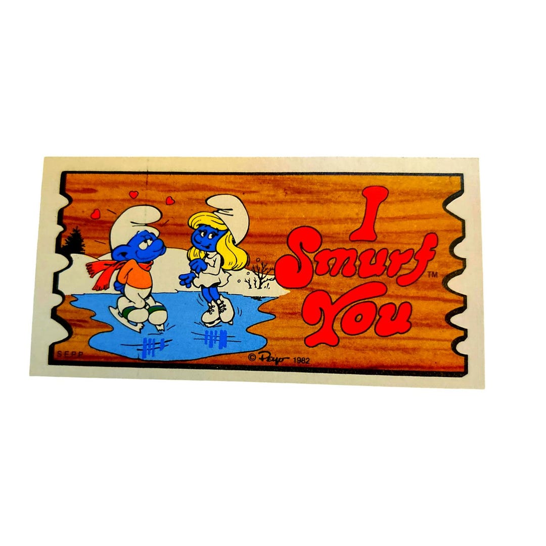 Smurfs (1982) #46 Vintage Trading Card - Etsy