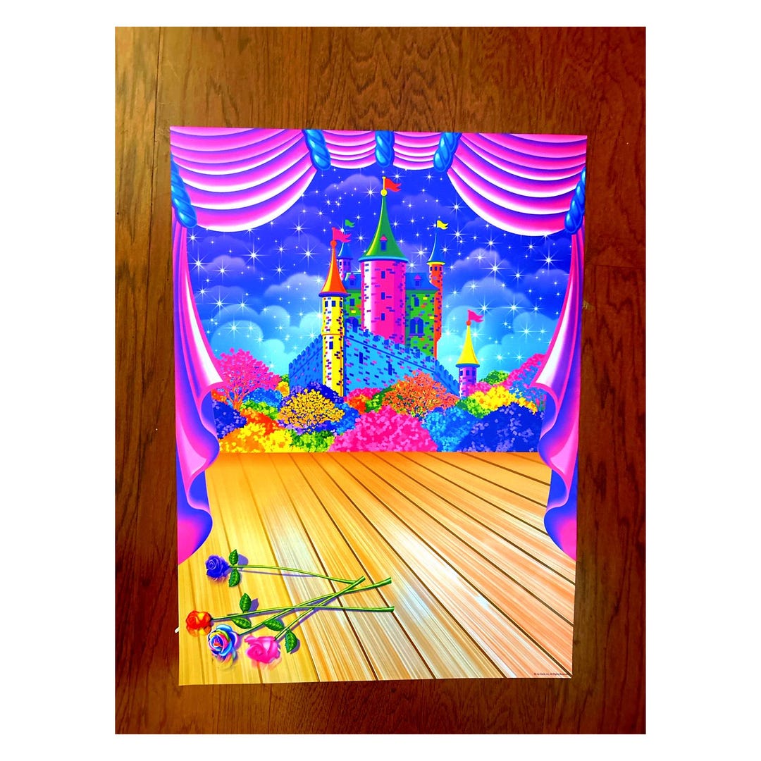Lisa Frank Poster 14x19 Glossy Backdrop Single Sheet - Etsy