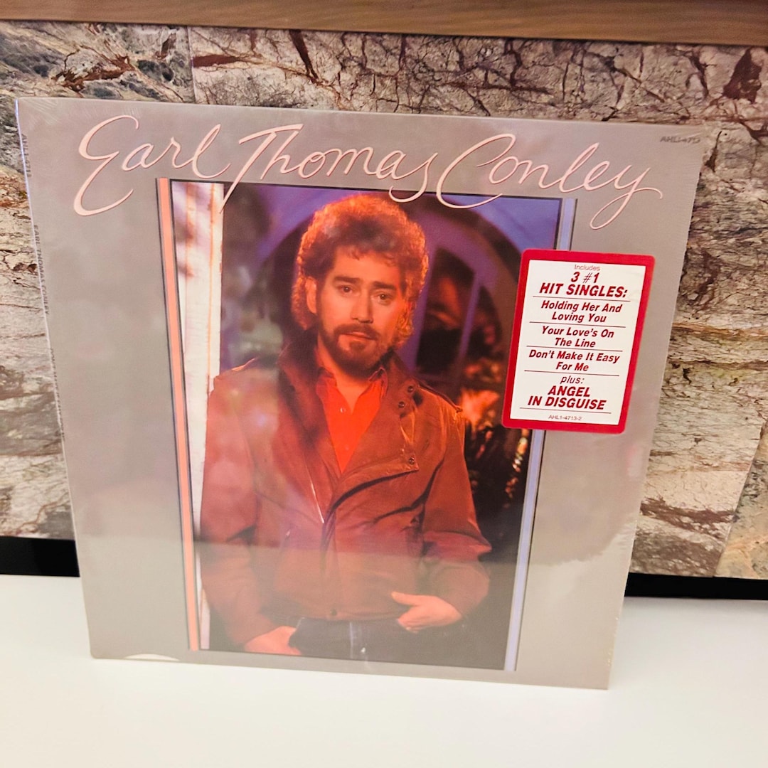Earl Thomas Conley 1983 Sealed Vinyl LP Don't Make It Easy for Me Album ...