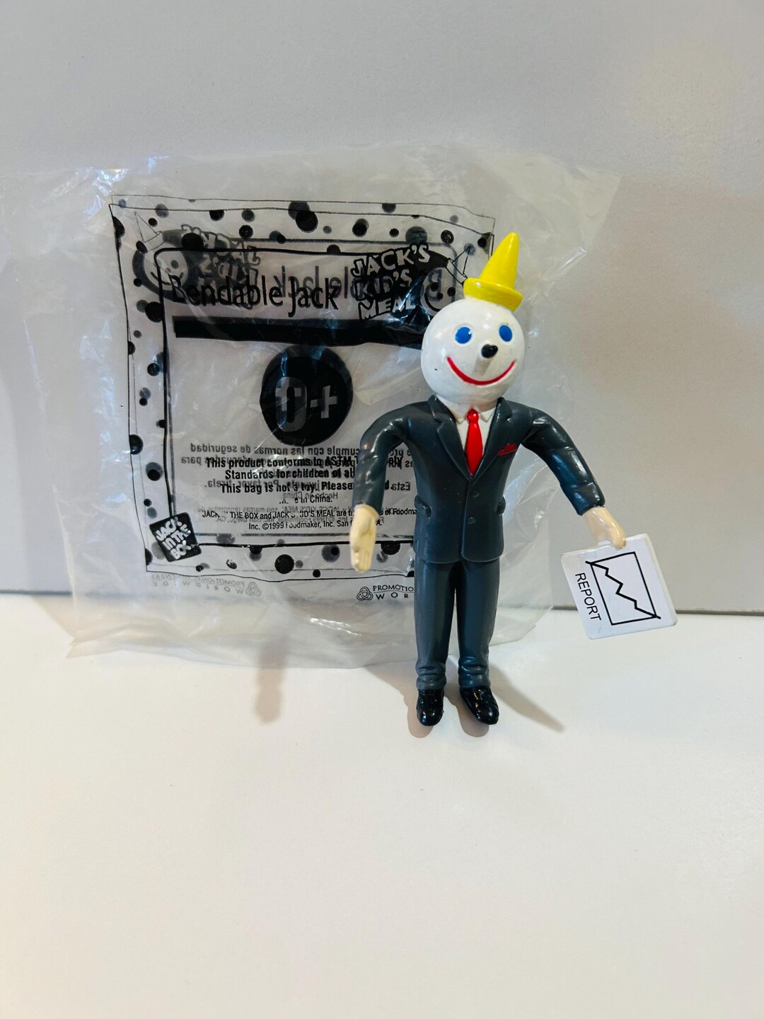 Jack 1999 Bendable Jack in the Box Kids Meal Toy - Etsy