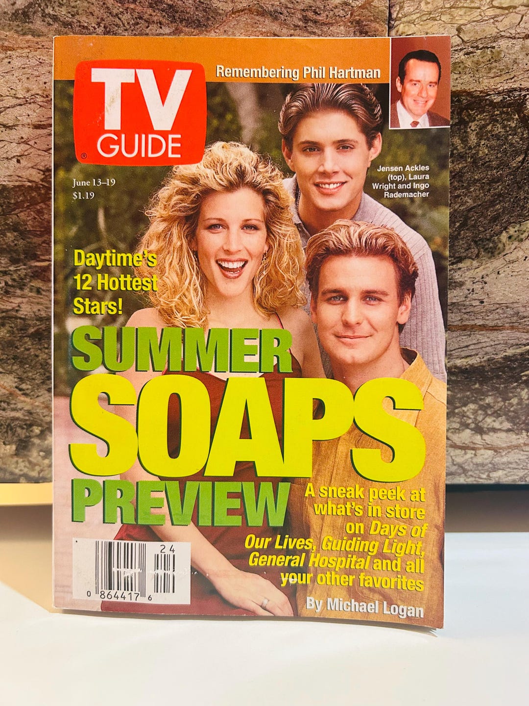 Jensen Ackles 1998 Summer Soap Operas TV Guide - Etsy