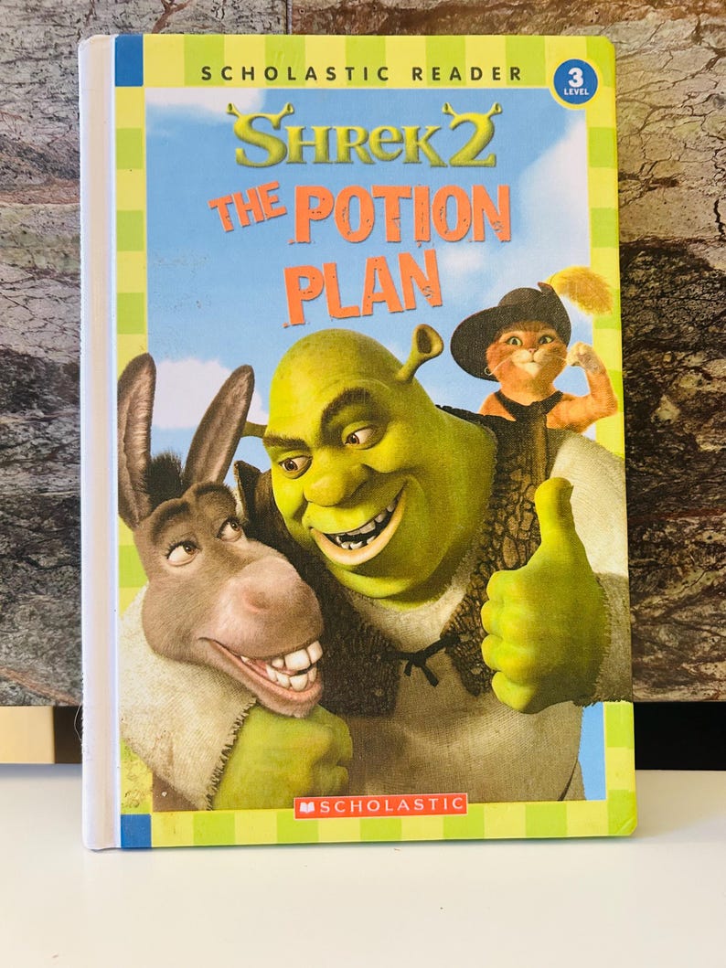 Shrek 2 the Potion Plan 2004 Hardcover Library Edition - Etsy