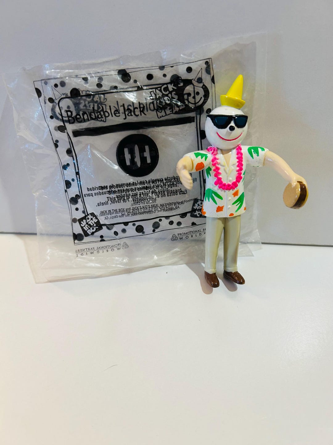 Jack 1999 Bendable Jack in the Box Kids Meal Toy - Etsy