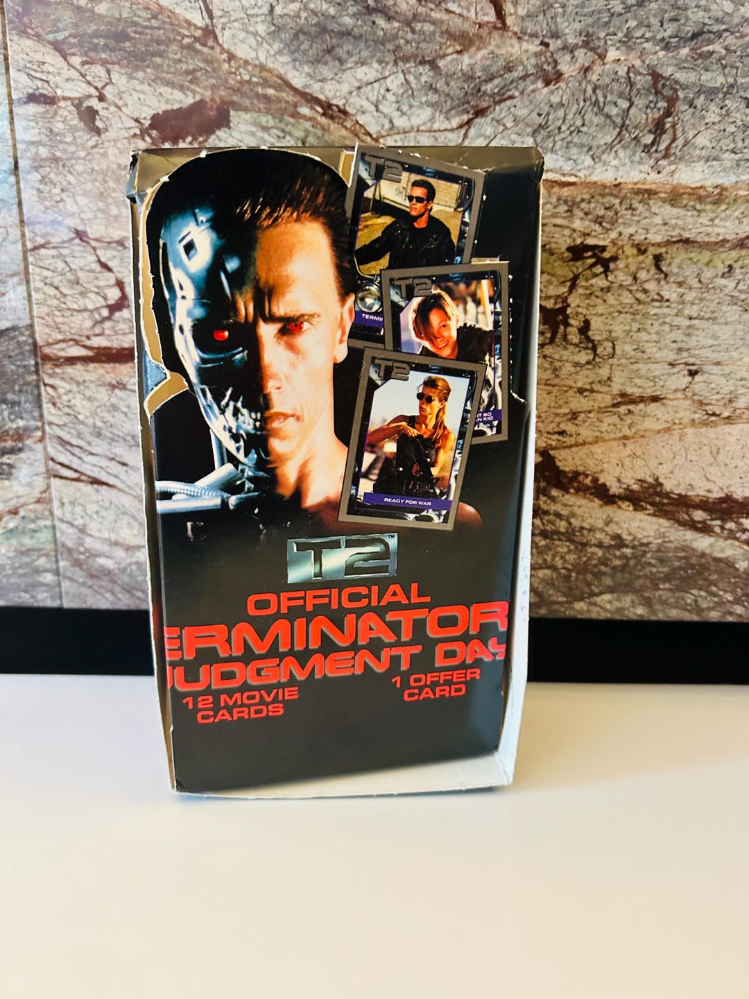 Terminator 1991 Empty Keepsake Display Vintage Storage Box Judgment Day ...