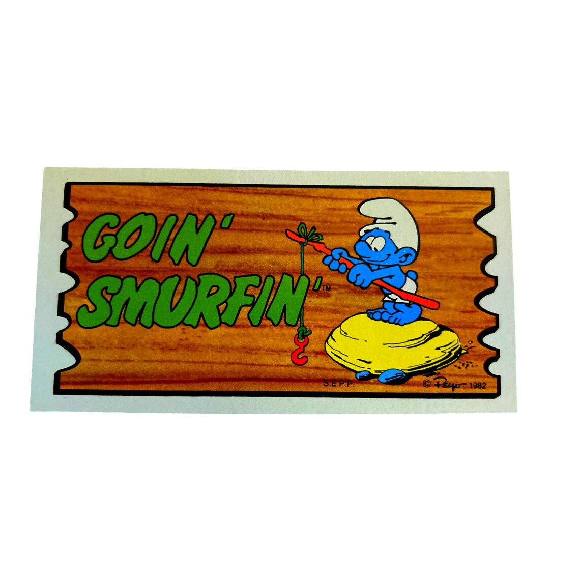Smurfs (1982) #40 Vintage Trading Card - Etsy