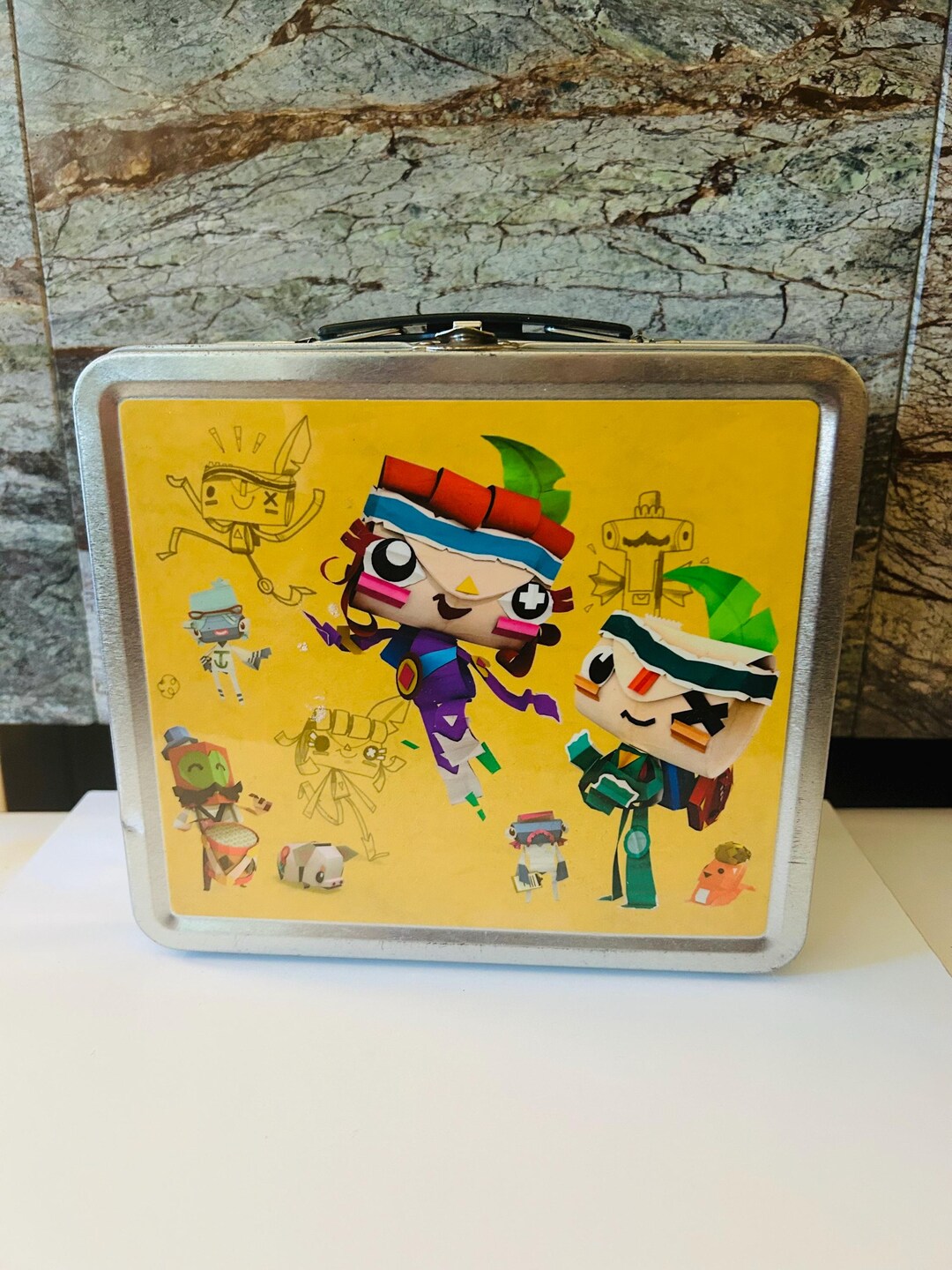 Playstation Tearaway Tin Metal Lunch Box 7x8 - Etsy