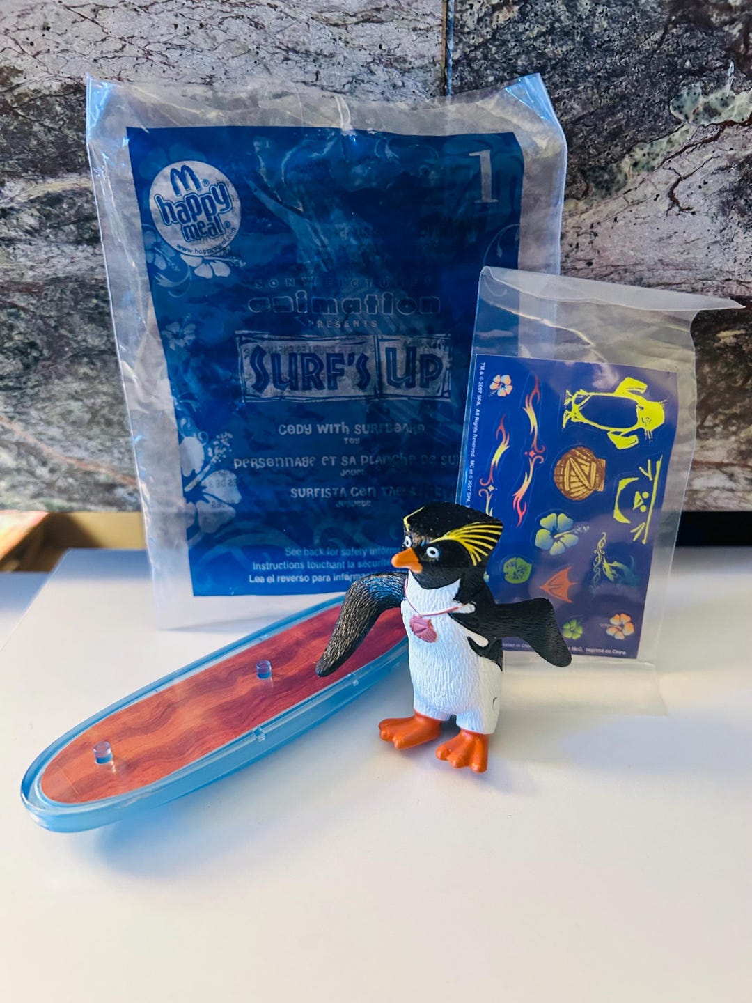 Surfs up Cody With Surfboard Happy Meal Toy - Etsy