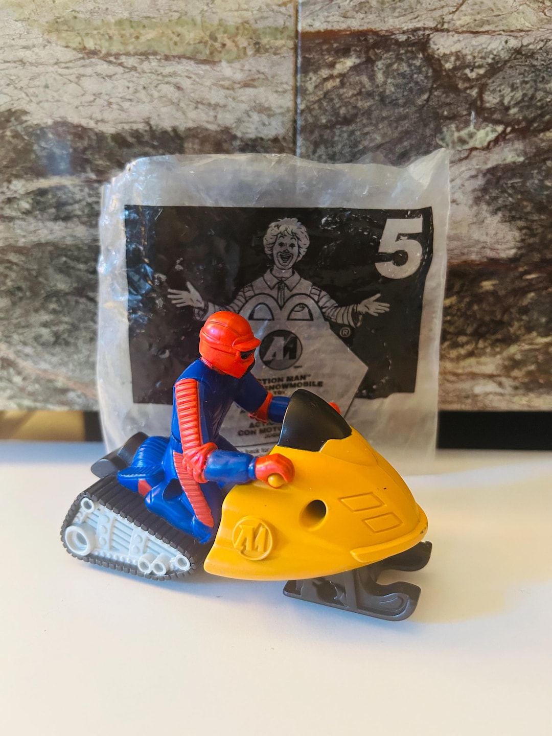 Action Man Snowmobile Happy Meal Toy - Etsy