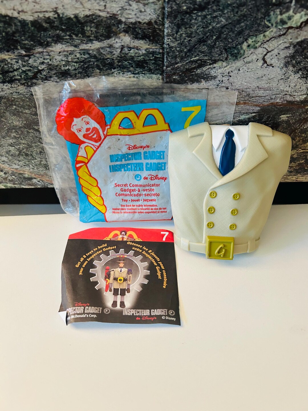 Inspector Gadget 1999 Happy Meal Secret Communicator - Etsy