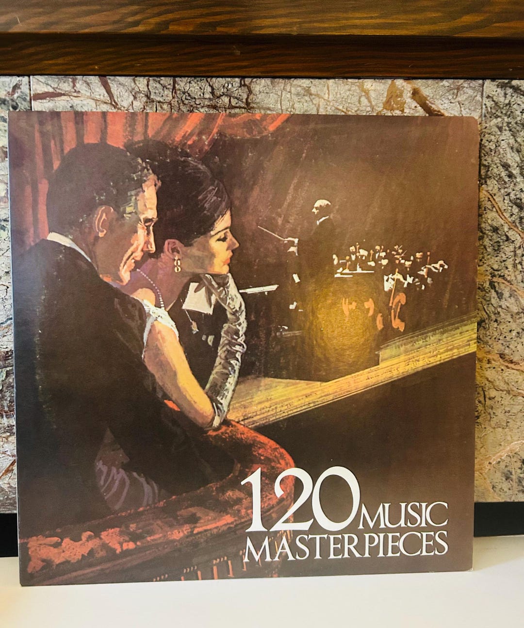 120 Music Masterpieces 1971 Vinyl LP Record, Mozart, Tchaikovsky, Bizet ...