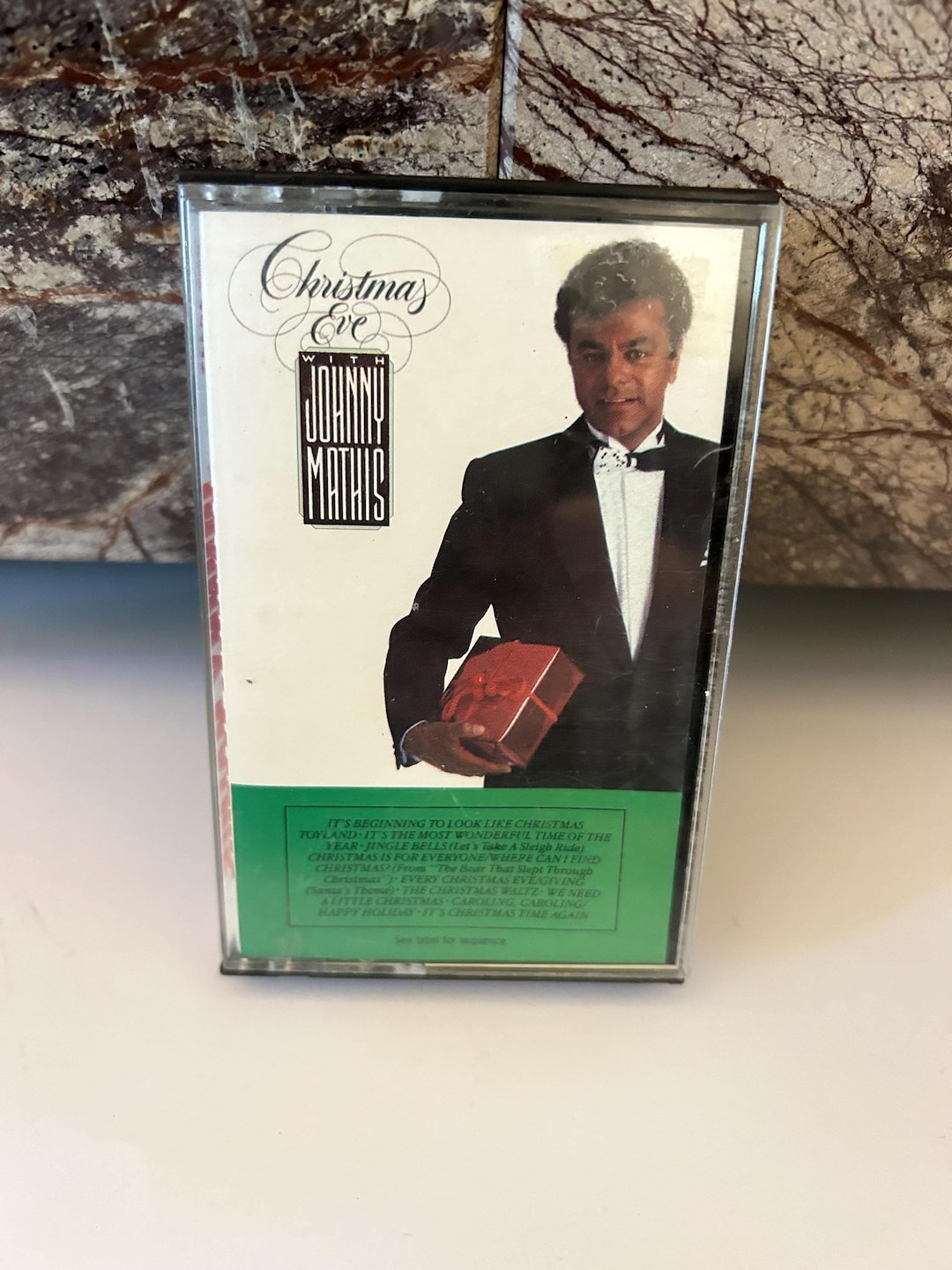 Johnny Mathis Christmas Eve 1986 Cassette - Etsy