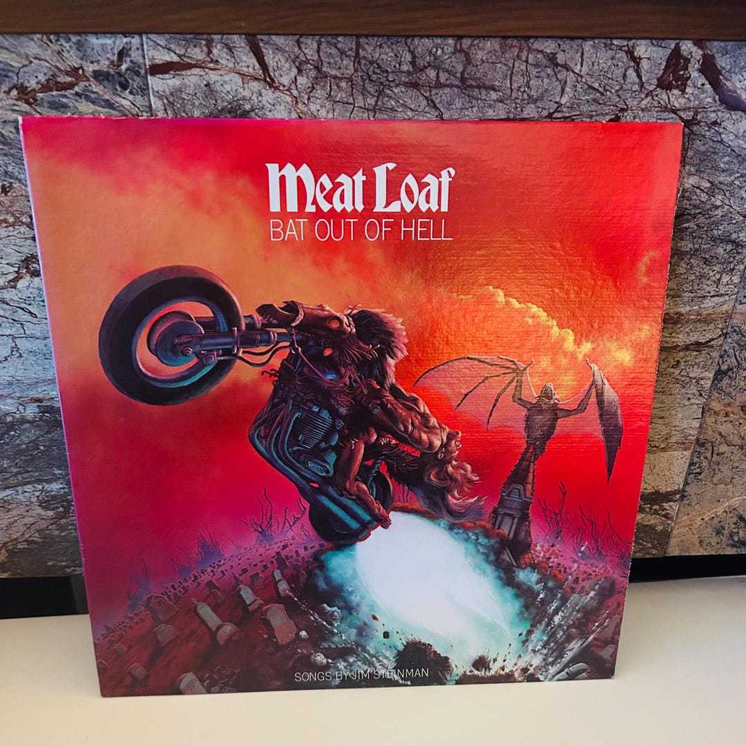 Meat Loaf 1977 LP Vinyl Bat Out of Hell Album - Etsy