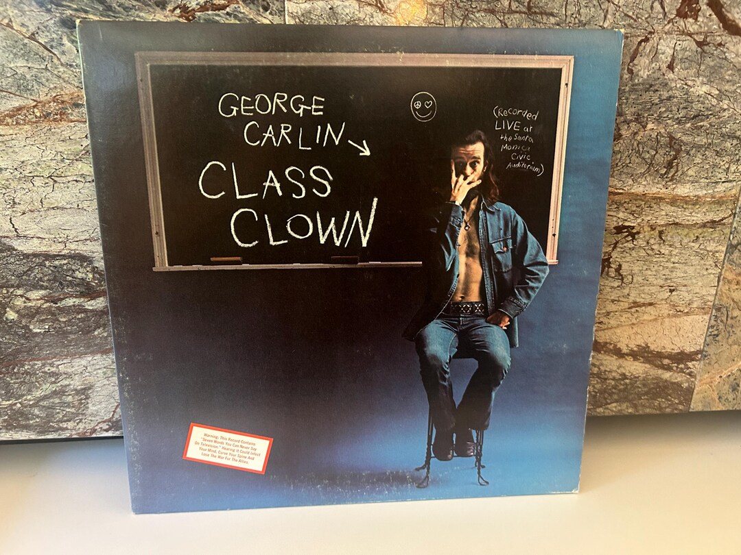 George Carlin 1972 LP Vinyl Record Class Clown Album - Etsy