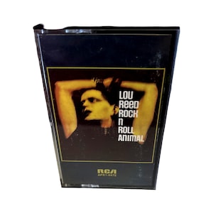 Lou Reed Cassette 1974 Rock N Roll Animal - Etsy