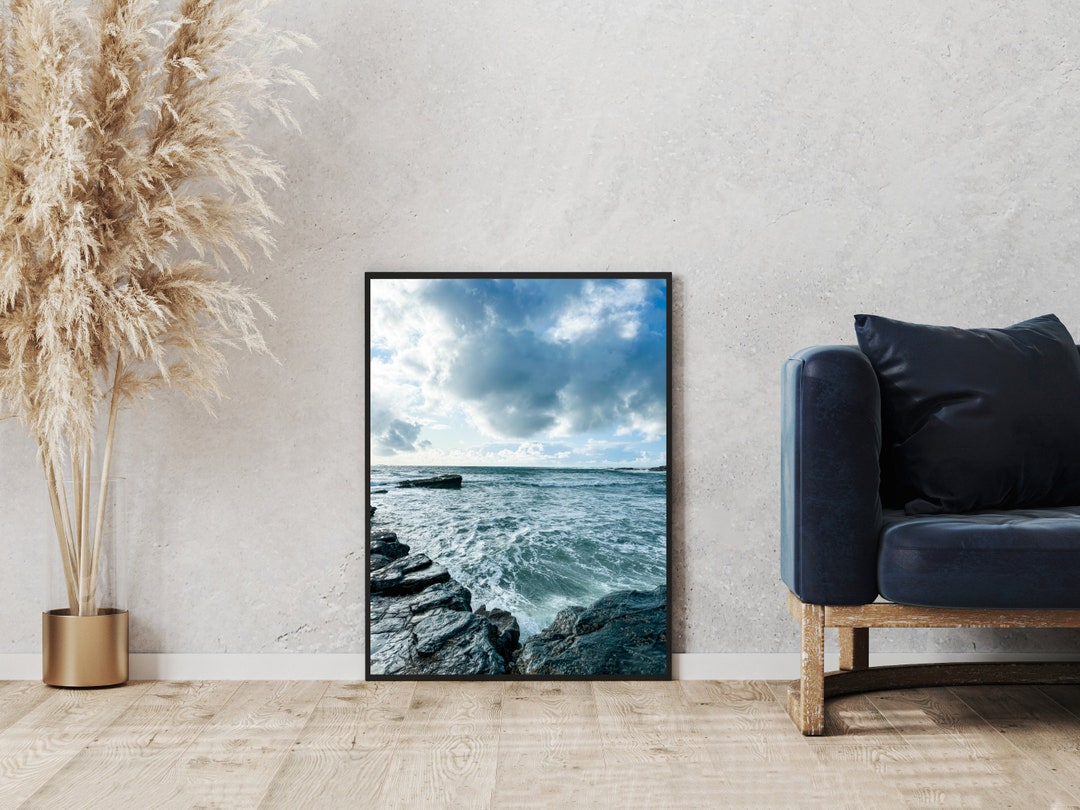 Ocean Photography, Sea Print, Blue Ocean Print, Ocean Waves Art Print ...