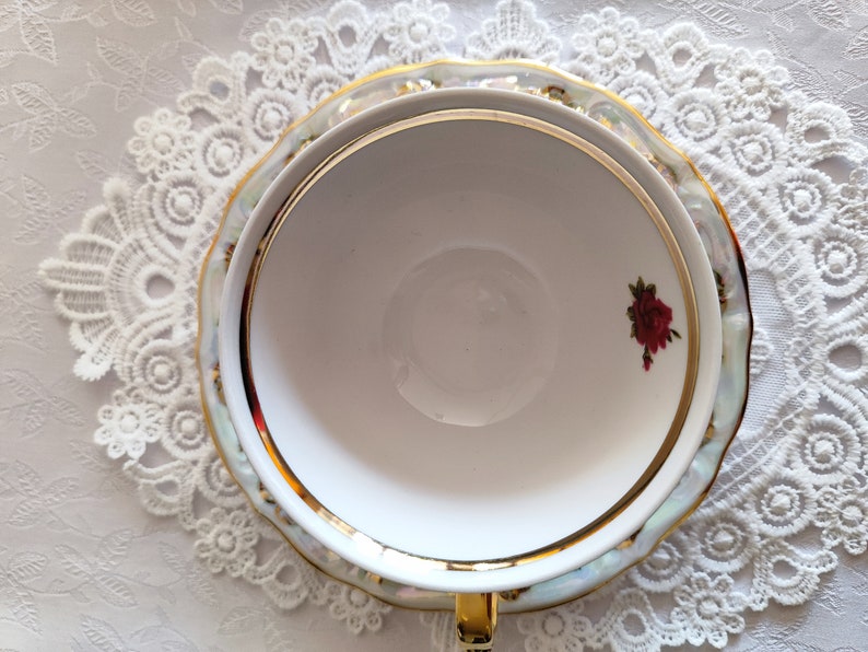Tea Cup Roses | Floral Porcelain | Gold Hand Painted | Vintage Tea Cup ...
