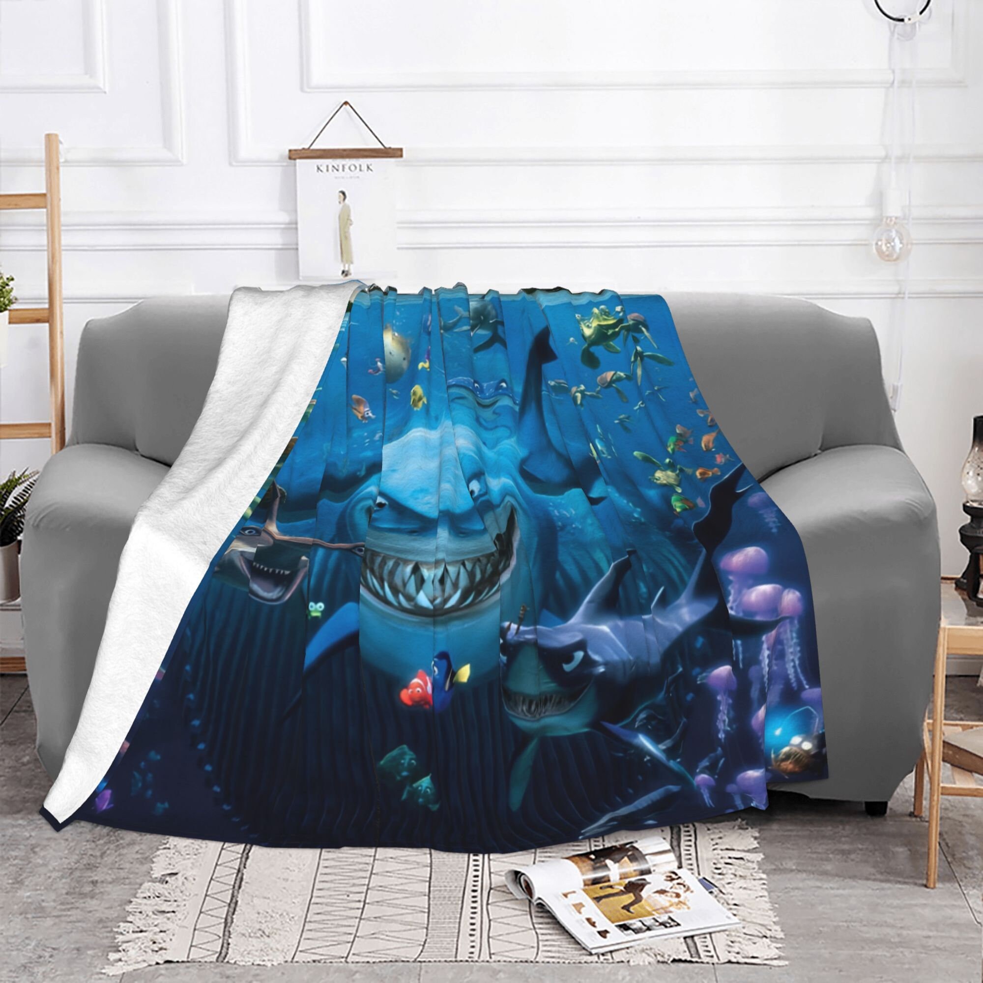 Custom Name Finding Nemo Blanket Personalized Blanket Soft - Etsy