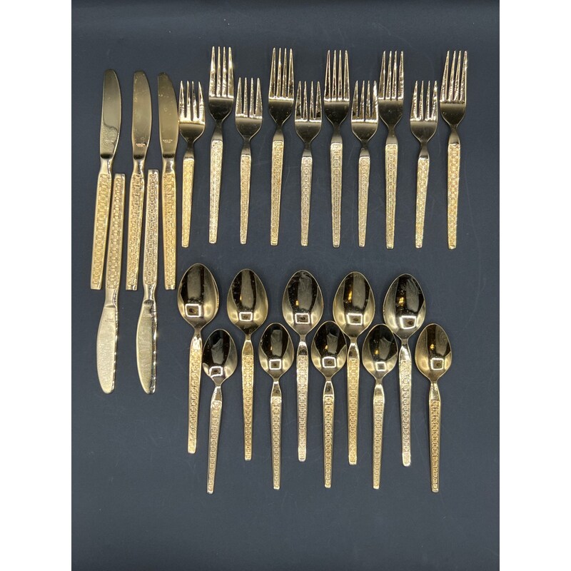 Korean Stainless Flatware Set - Etsy