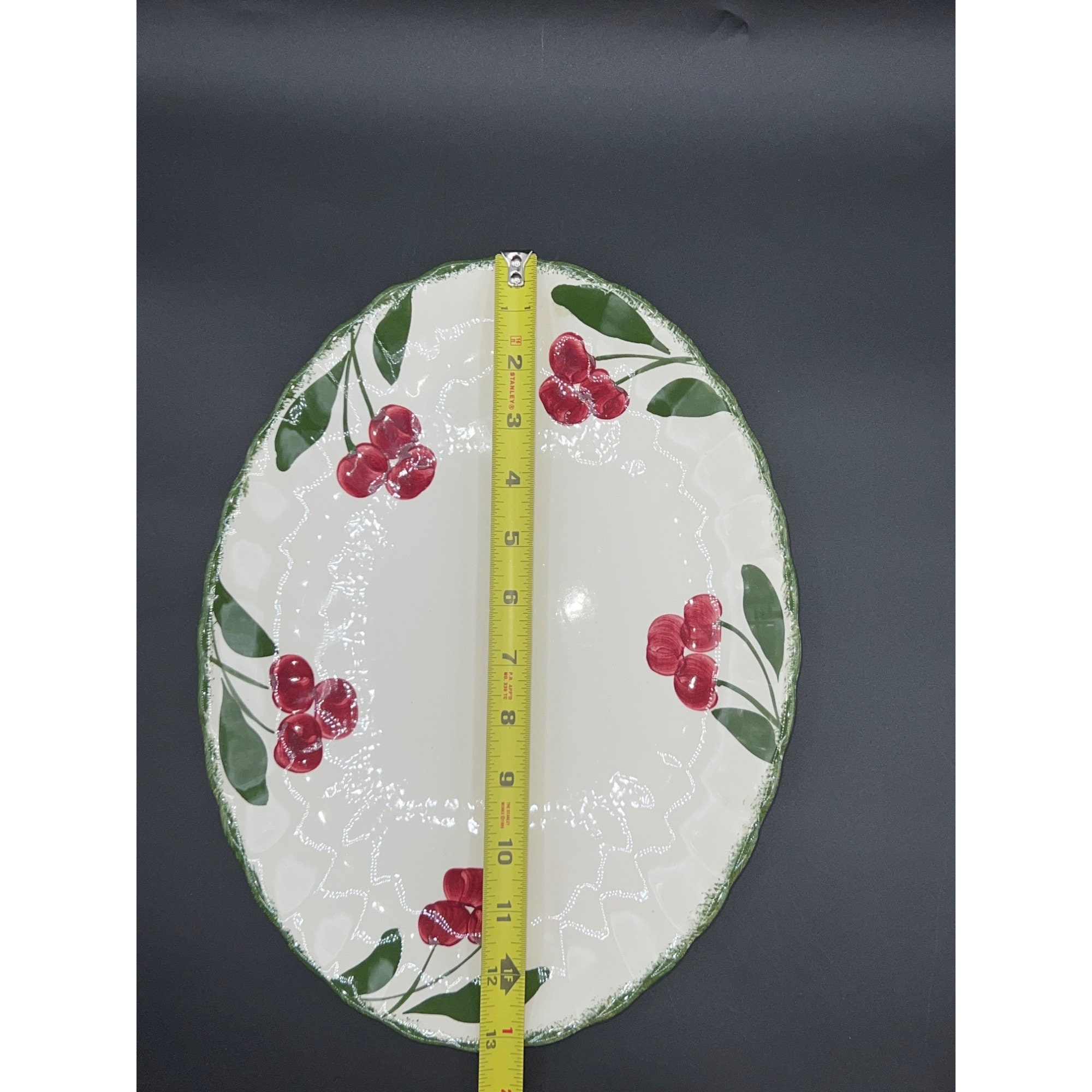 Vintage Blue Ridge Pottery Cherry Coke Design Serving Platter - Etsy