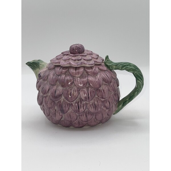 Embossed Teapot - Etsy