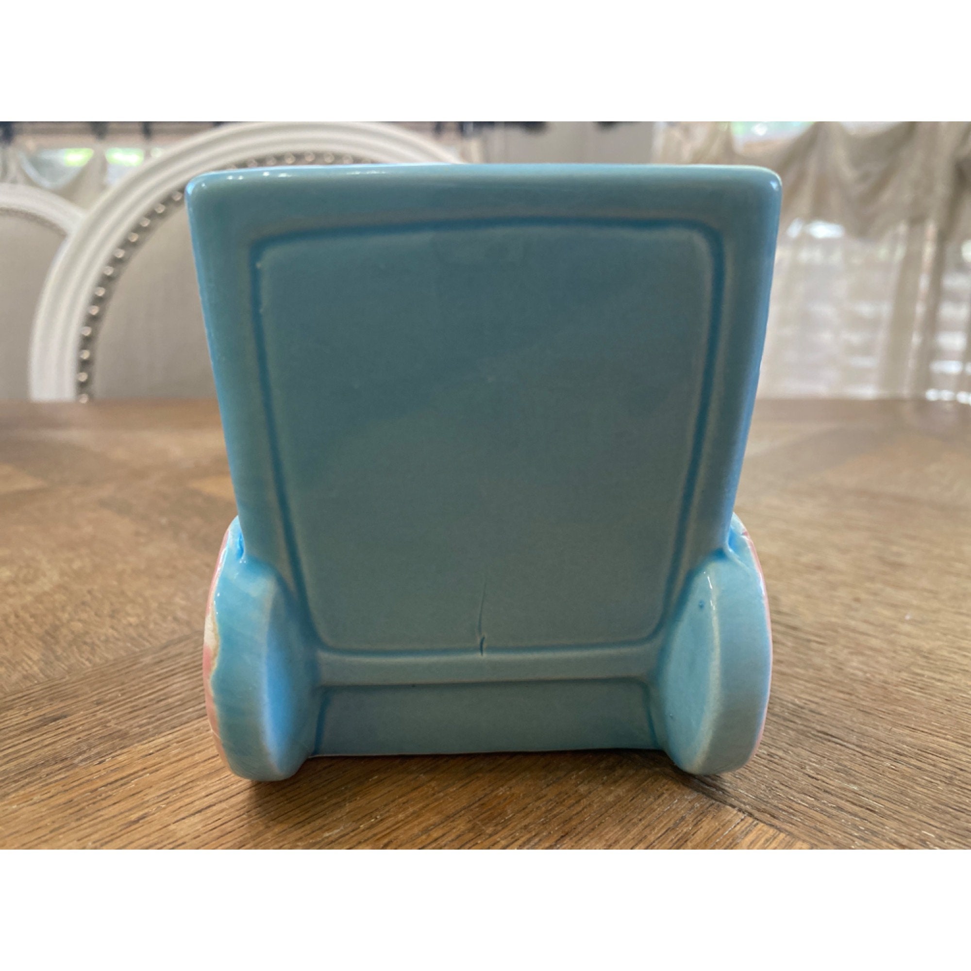 Inarco Japan Milk Baby Blue Wagon Planter - Etsy