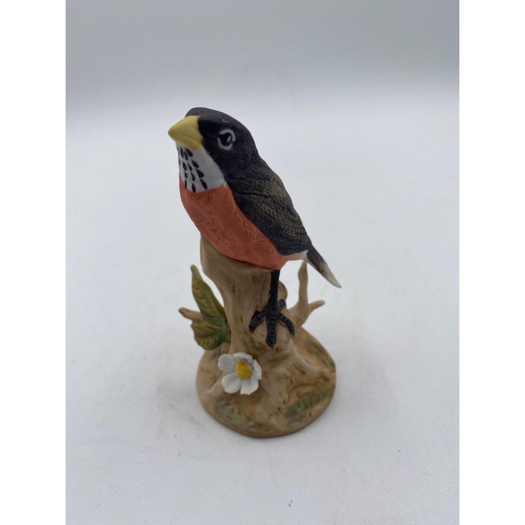 Lefton Bird "robin" Figurine Porcelain 1986 Collectible Original ...