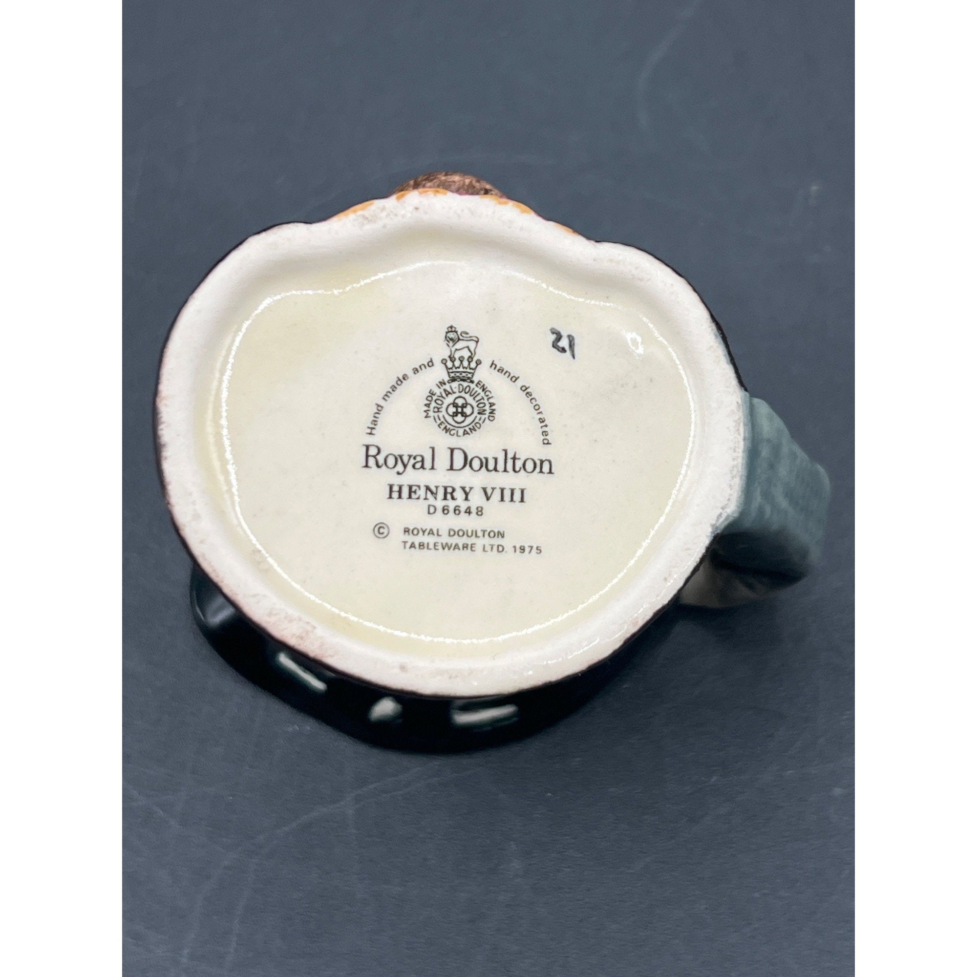 Vintage Royal Doulton Henry VIII Mini Head Mug Collectible Toby Mug - Etsy