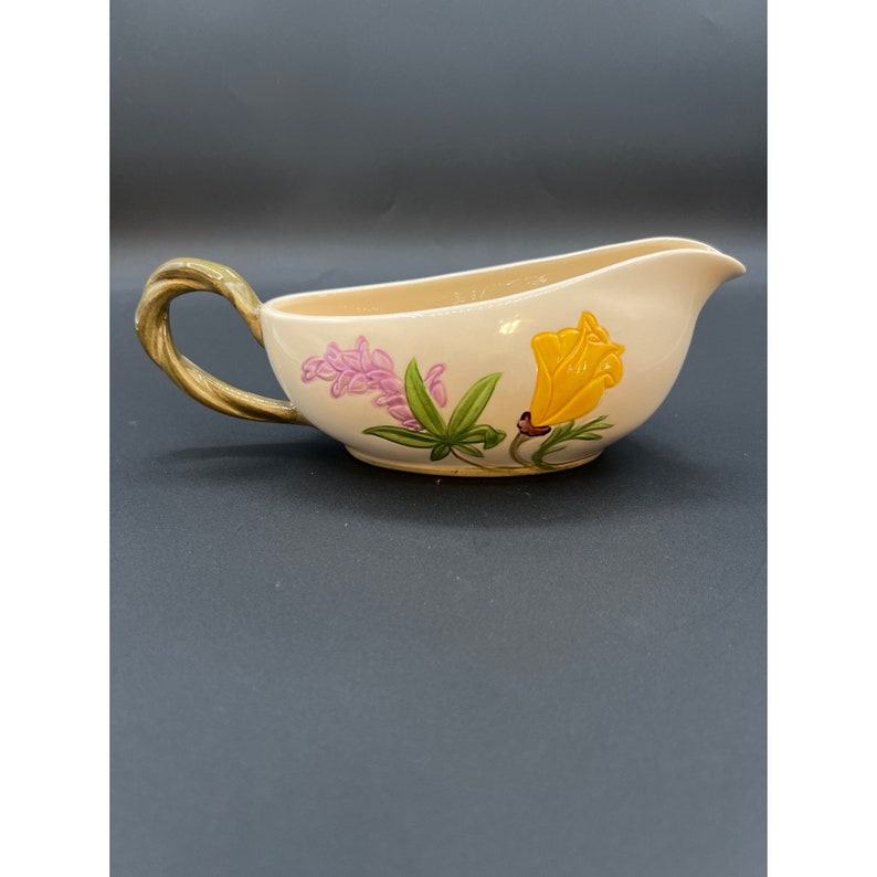 Vintage Franciscan California Yellow Poppies and Purple - Etsy