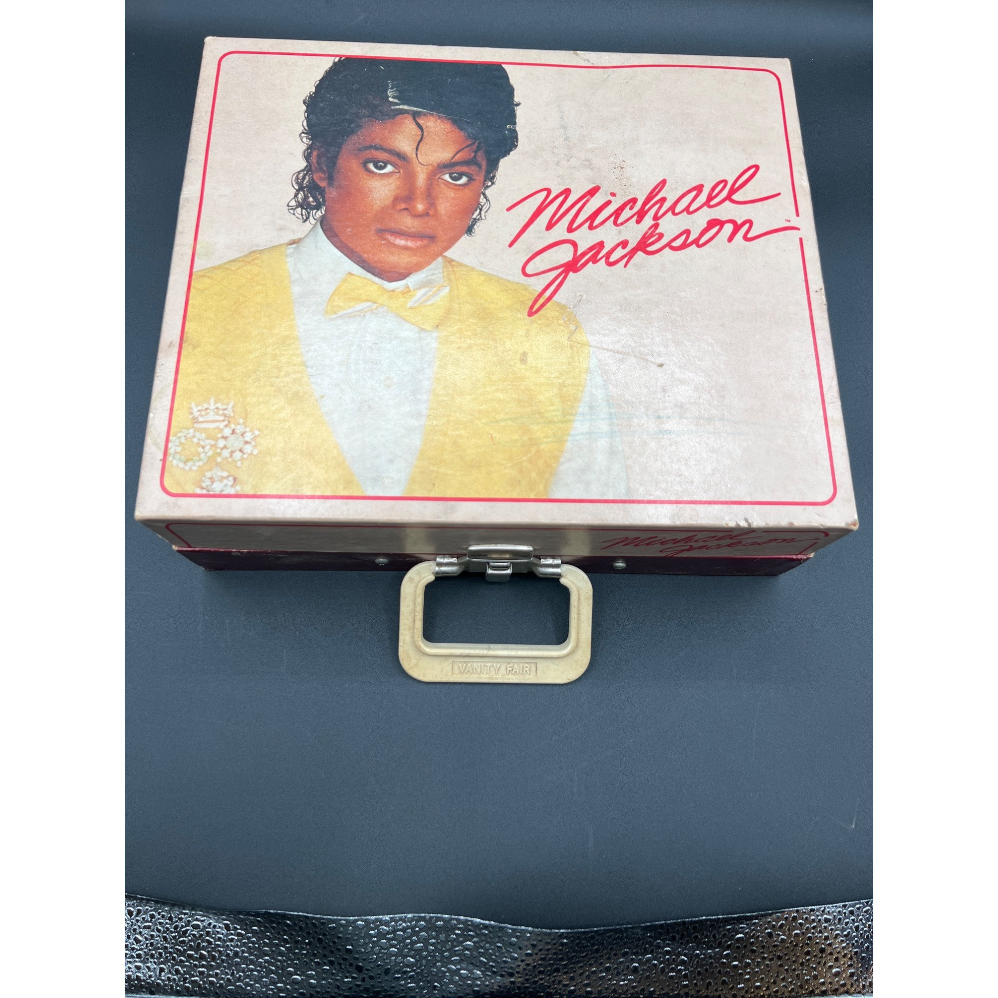 RARE Vintage Michael Jackson, Vanity Fair Record Player - Etsy