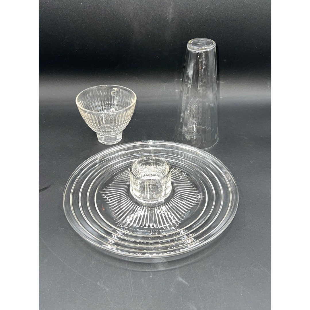 8 Antique Vintage 1937 Louis A. Leppke Safe Serv Luncheon Bridge Sets ...