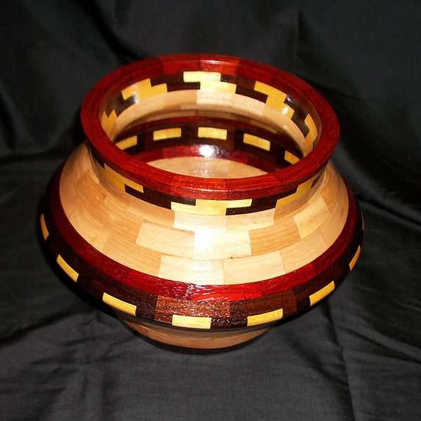 Segmented Wood Bowl - Etsy