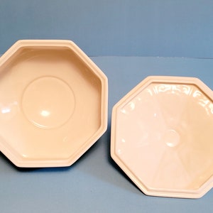 Lenox Octagon Candy Nut Dish With Lid Chatham Collection Ivory 24K Gold ...