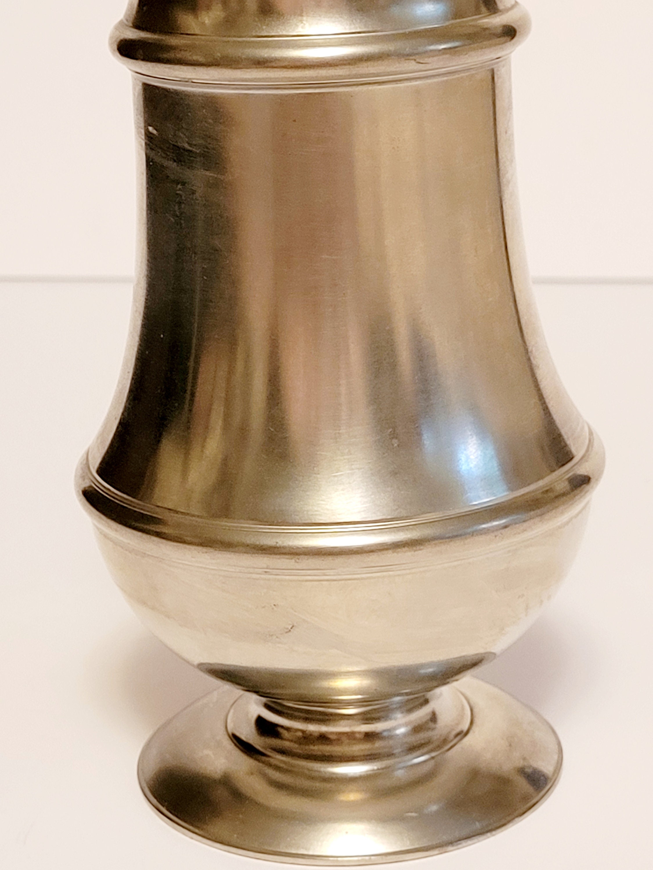 Vintage Pewter Muffineer Sugar Shaker Royal Daalderop KDM 8 Made in ...