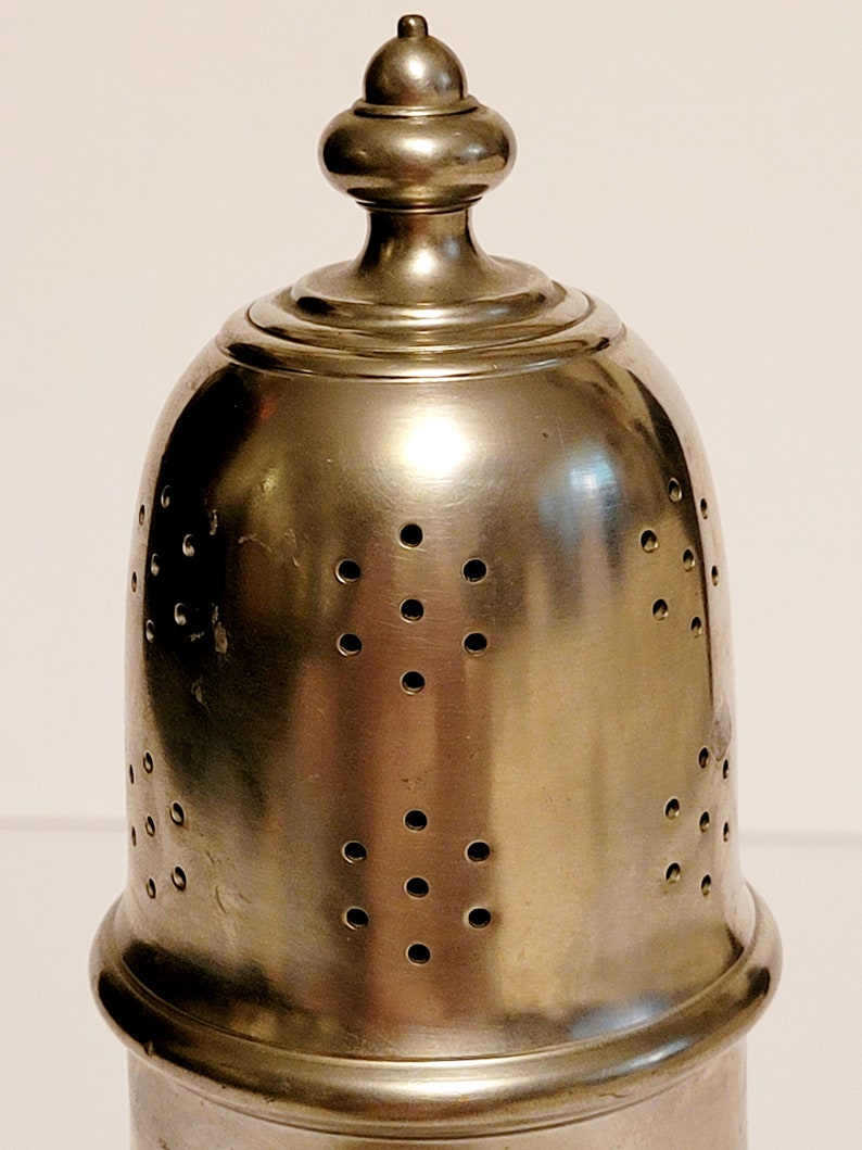Vintage Pewter Muffineer Sugar Shaker Royal Daalderop KDM 8 Made in ...