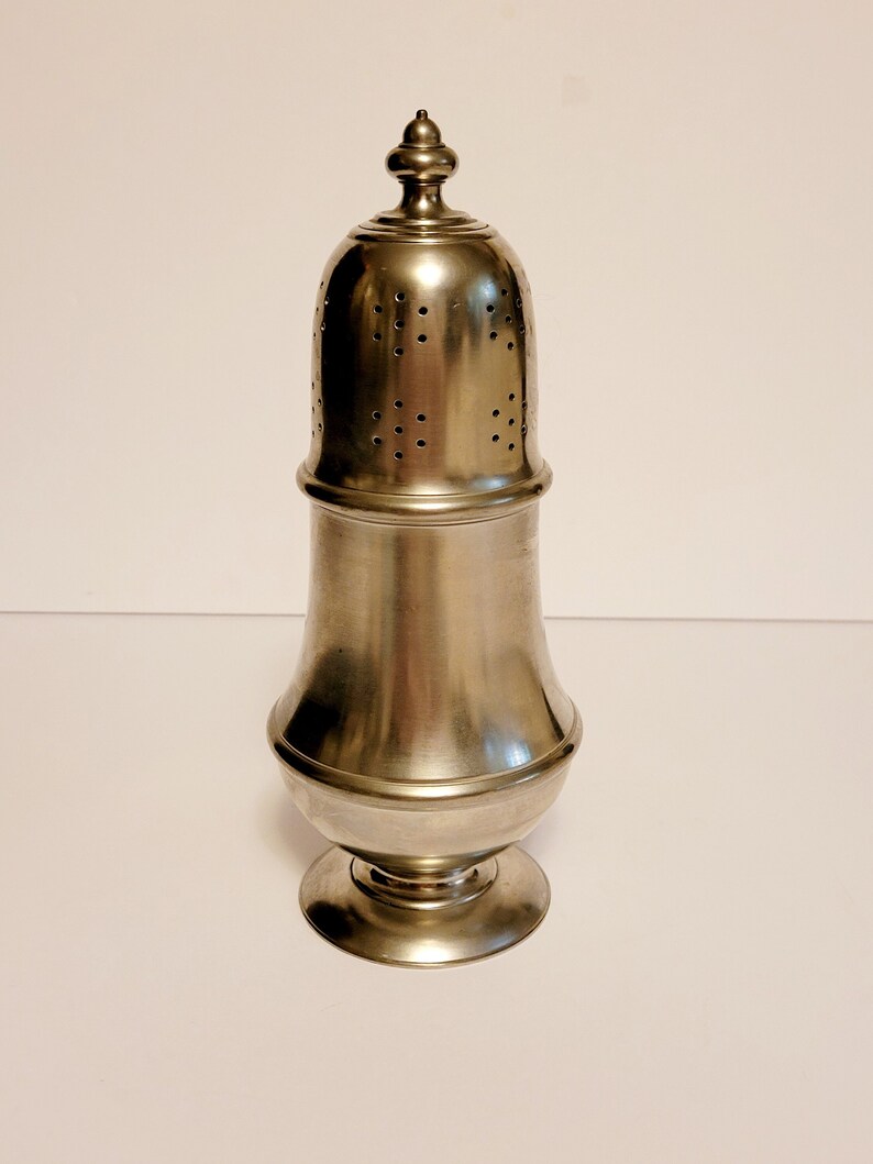 Vintage Pewter Muffineer Sugar Shaker Royal Daalderop KDM 8 Made in ...