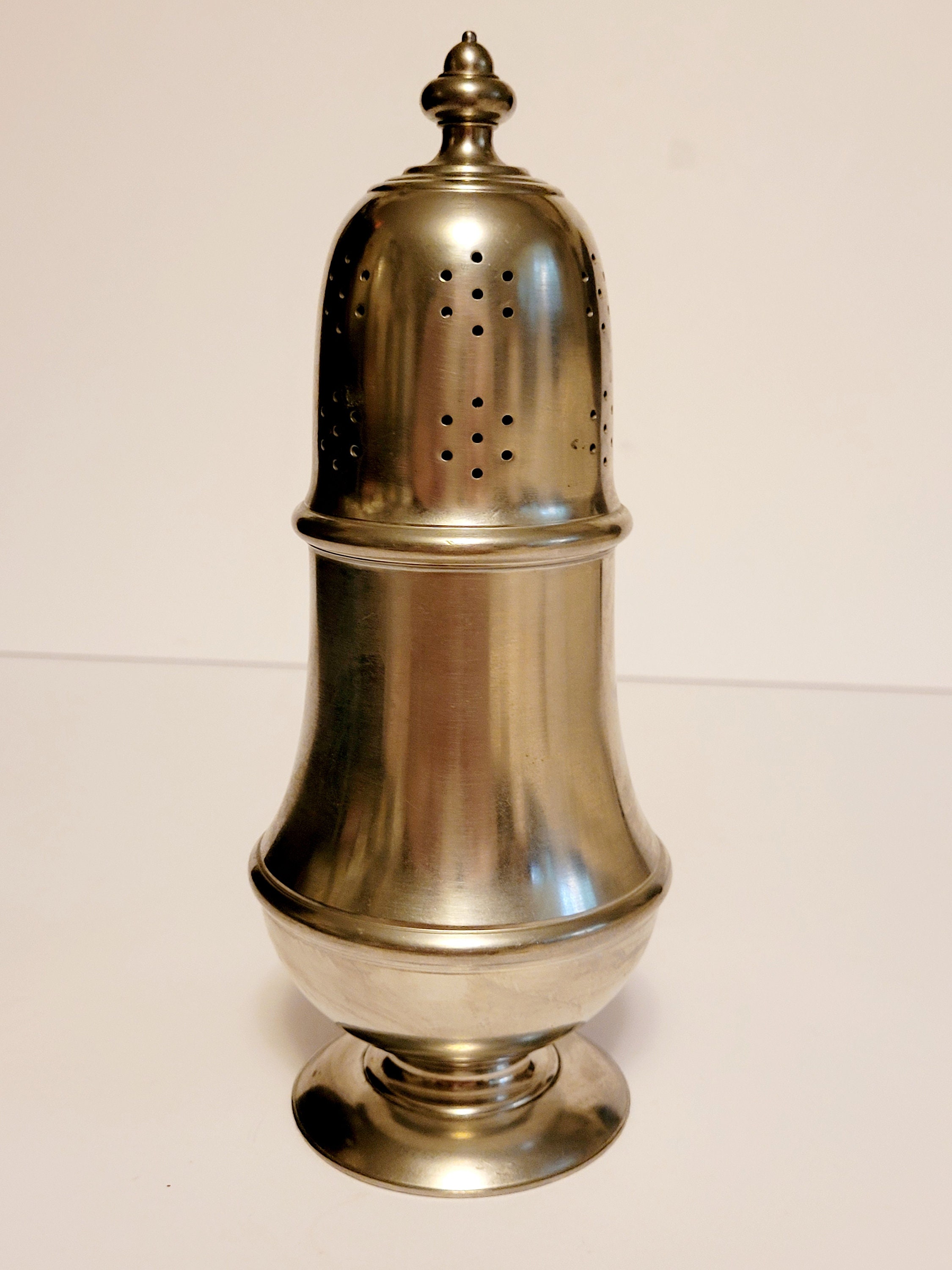 Vintage Pewter Muffineer Sugar Shaker Royal Daalderop KDM 8 Made in ...