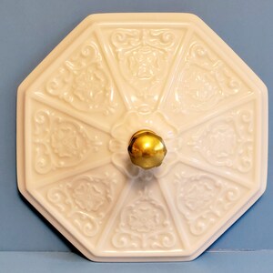 Lenox Octagon Candy Nut Dish With Lid Chatham Collection Ivory 24K Gold ...