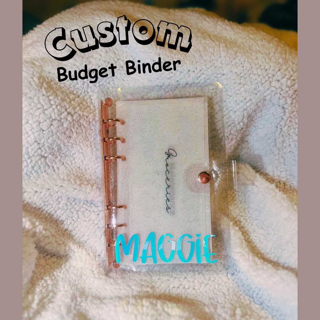 CUSTOM Budget Binder Budget Binder With Custom Cash - Etsy