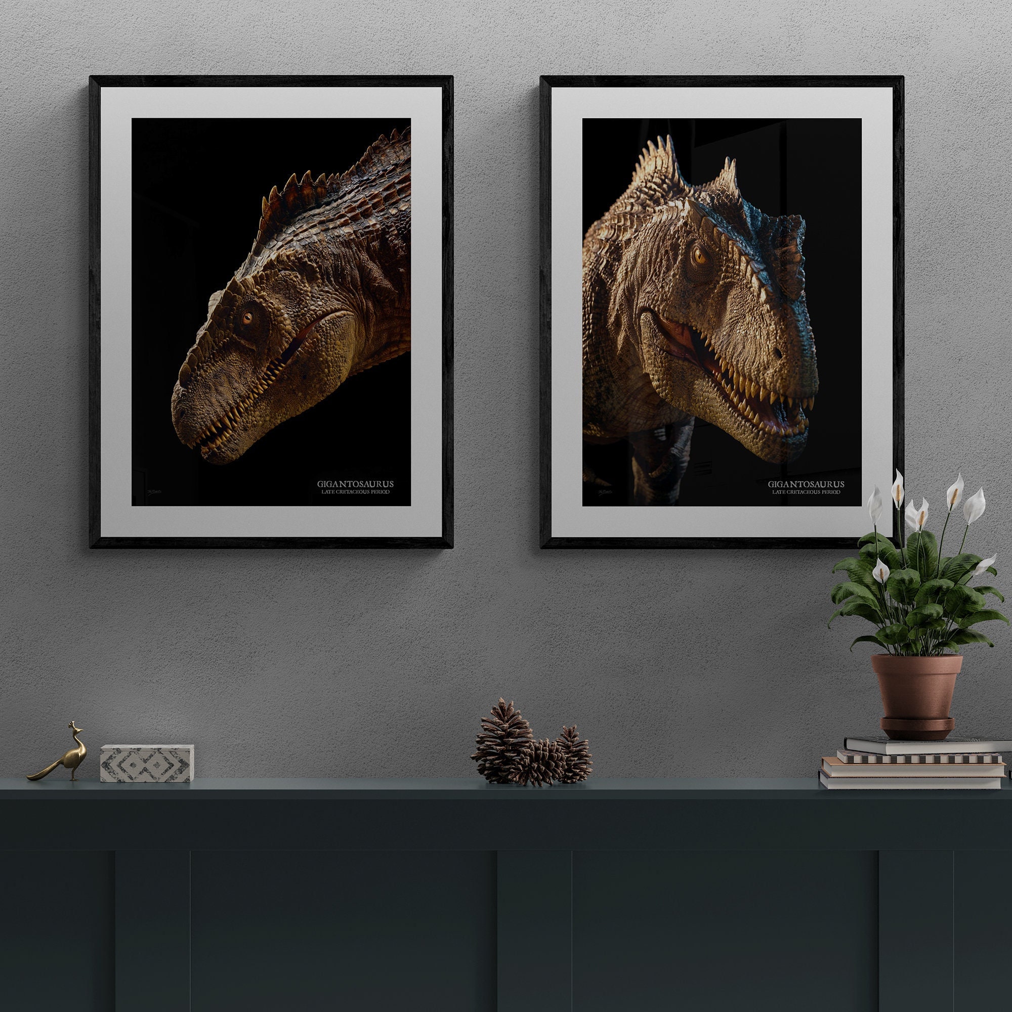 Gigantosaurus | Dinosaur Wall Art Prints | Hollywood Quality Poster ...
