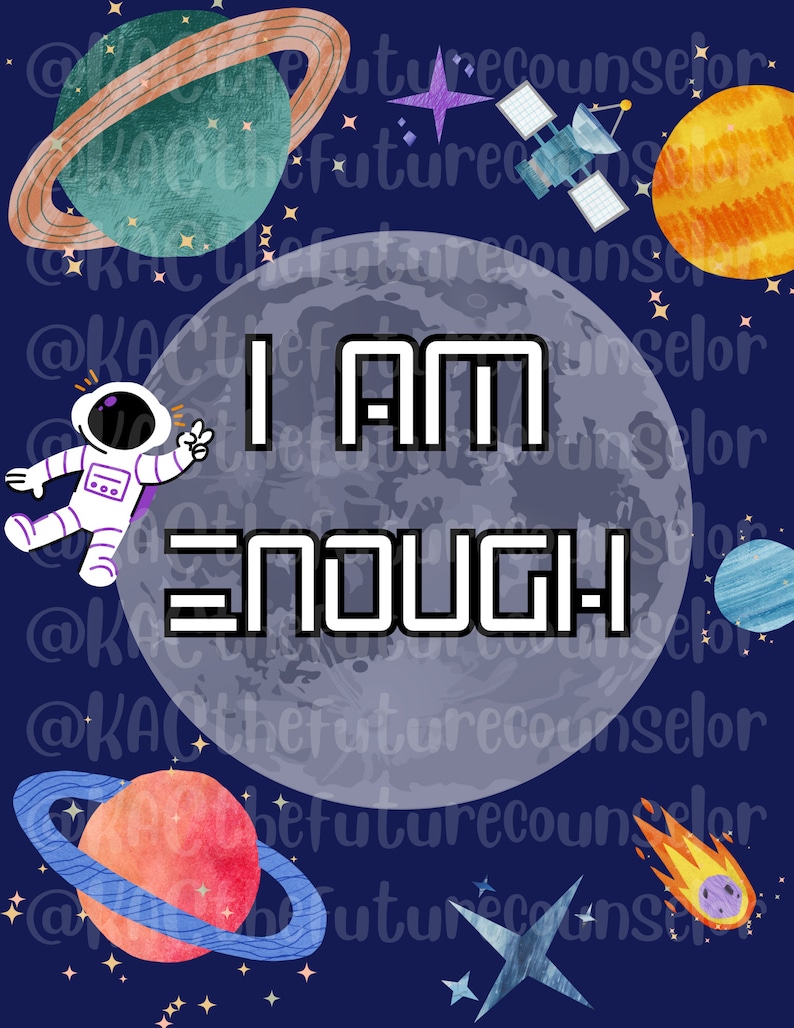 Outer Space-themed Classroom Affirmations - Etsy