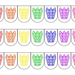 Crayon-themed Bulletin Board Set - Bright Minds Start With Bright ...