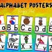 Classroom Alphabet Posters - Rainbow - Crayon - Crayola - ALL LETTERS ...