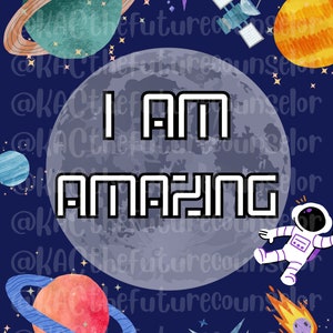 Outer Space-themed Classroom Affirmations - Etsy