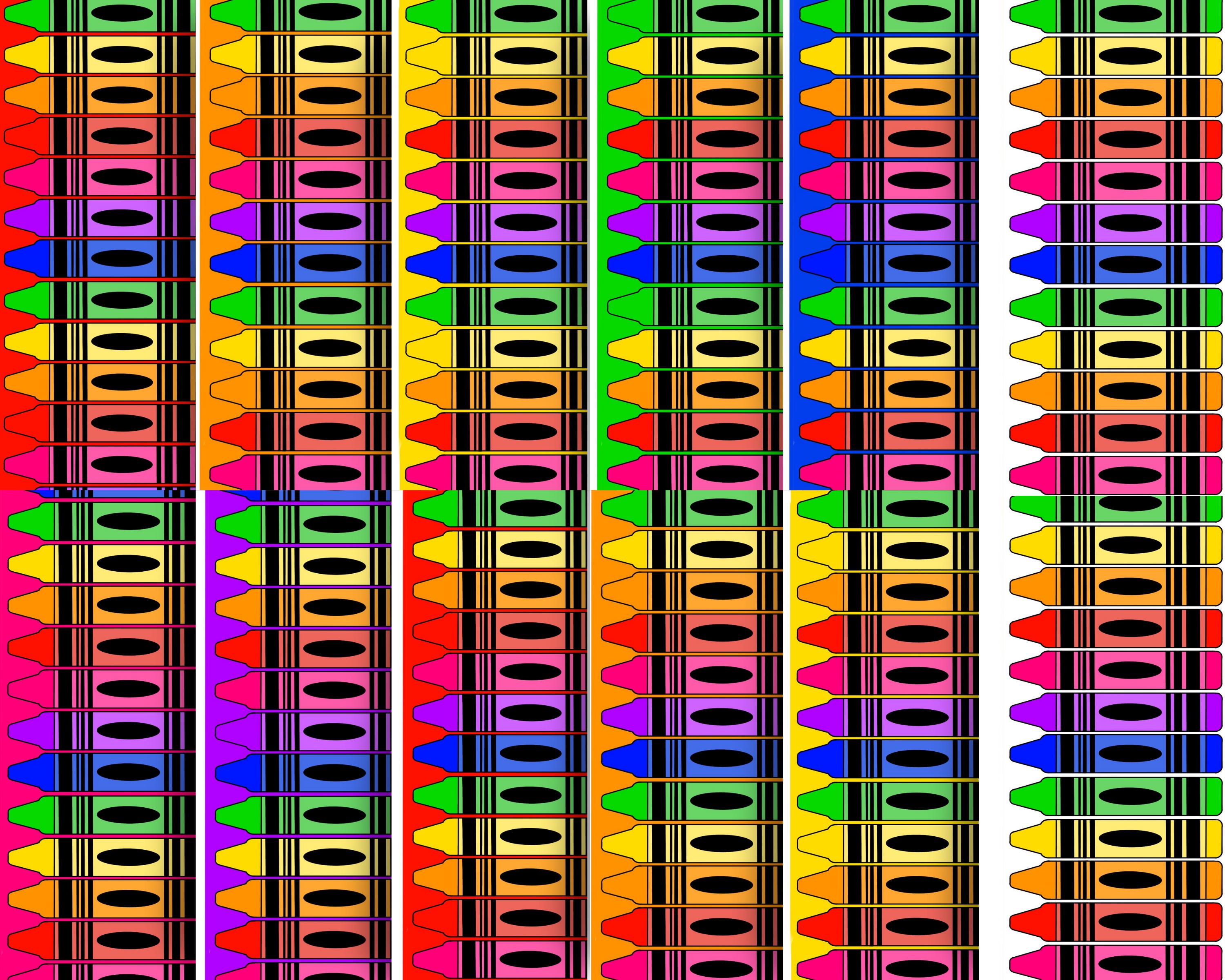 Crayon-themed Bulletin Board Set - Bright Minds Start With Bright ...