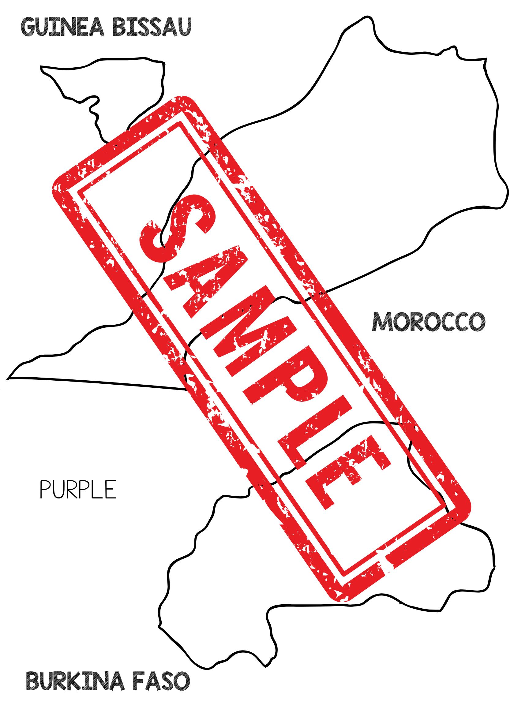 The 49 Continental African Countries + Madagascar PATTERNS; Classical ...