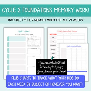 Custom Homeschool Planner PDF | CC Cycle 2 Planner | Christian Daily ...